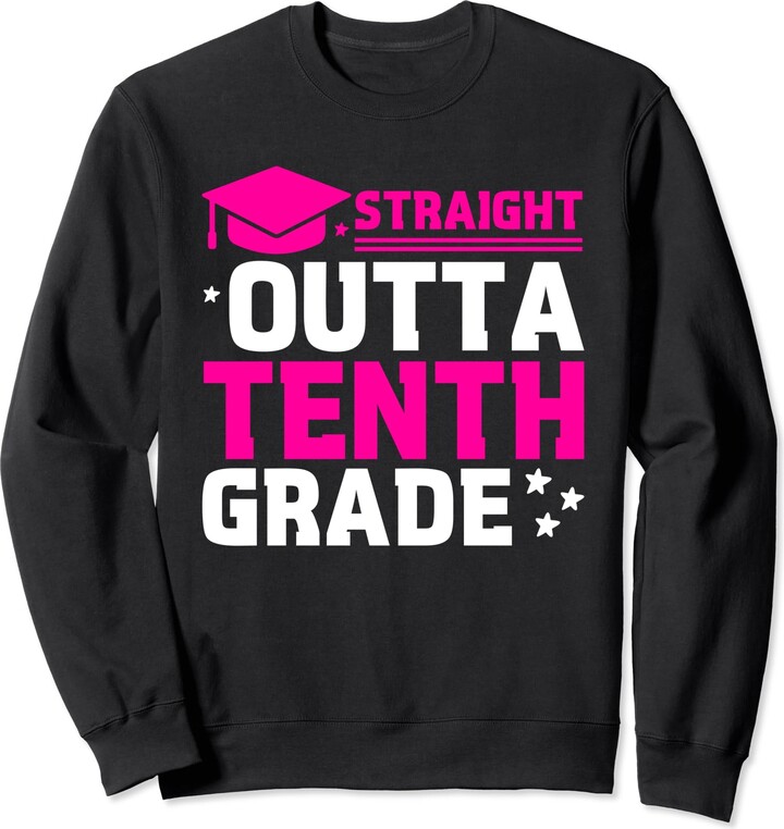 Straight Outta School Graduation Class Of 2024 Tee Straight Outta Tenth ...