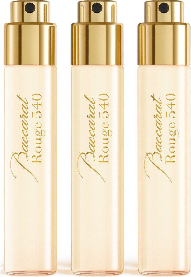 Francis Kurkdjian Baccarat Rouge 540 Extrait de Parfum Refill Trio ...
