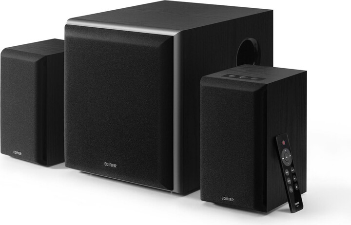 Edifier M601db Multimedia Speaker With Wireless Subwoofer, Black ...