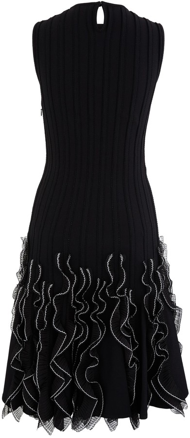 Alexander McQueen Ruffle dress - ShopStyle