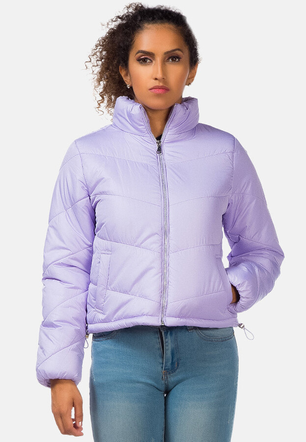 London Rag Long Sleeves Puffer Jacket - ShopStyle