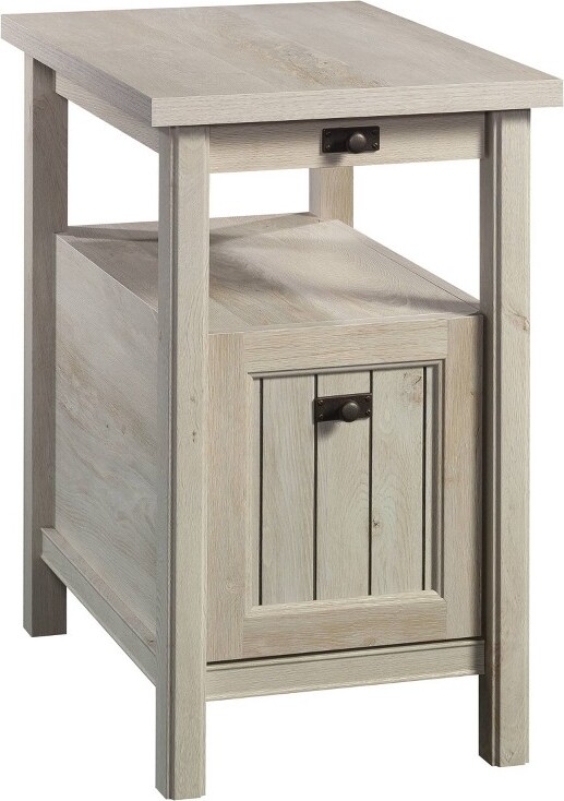 Sauder Costa Recliner Side Table Chalked Chestnut - ShopStyle