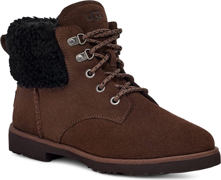 UGG Women's ROMELY Heritage LACE Fashion Boot - ShopStyle
