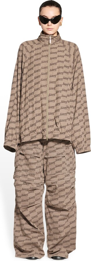 Balenciaga Bb Monogram Regular Fit Tracksuit Jacket - ShopStyle