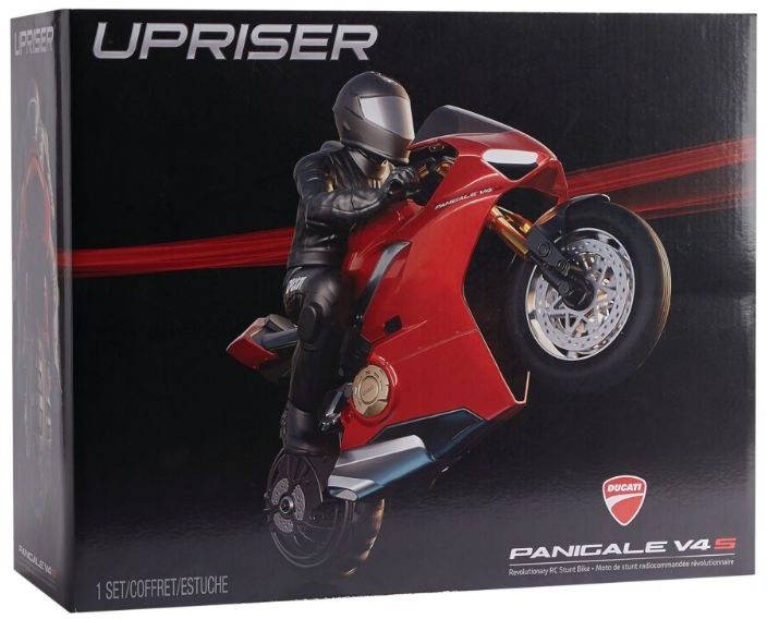 Air Hogs Upriser Ducati Panigale V4 S Remote Control Motorcycle ...