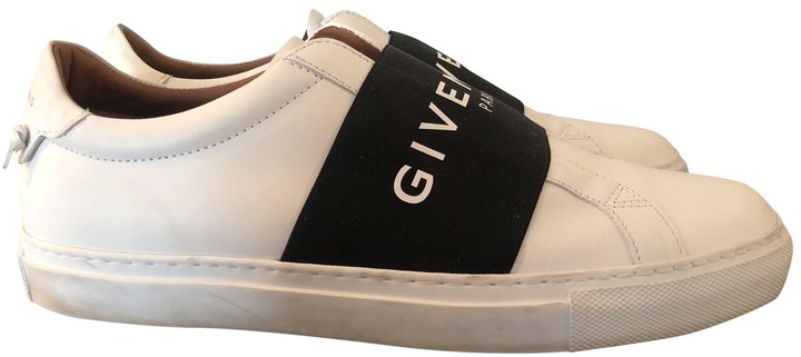 Givenchy white Leather Trainers - ShopStyle Sneakers & Athletic Shoes