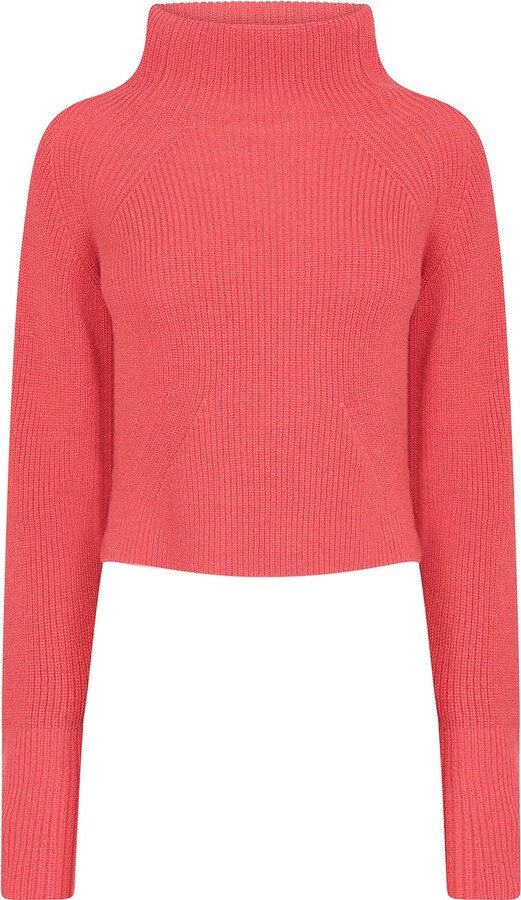 Emma Jane Knight Demeter Rib Funnel Neck Sweater - ShopStyle
