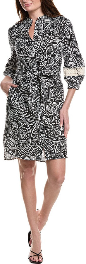 tyler böe Colleen Linen Midi Dress - ShopStyle