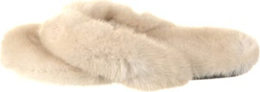 Saint Laurent Mink Slides - ShopStyle