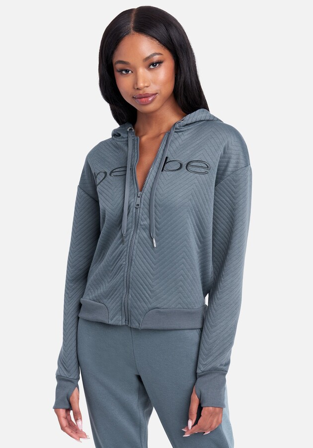 Bebe Logo Quilted Jacket - ShopStyle