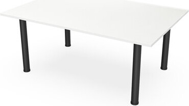 Skutchi Designs, Inc. 6X4 Rectangle Shaped Meeting Table With Matte ...