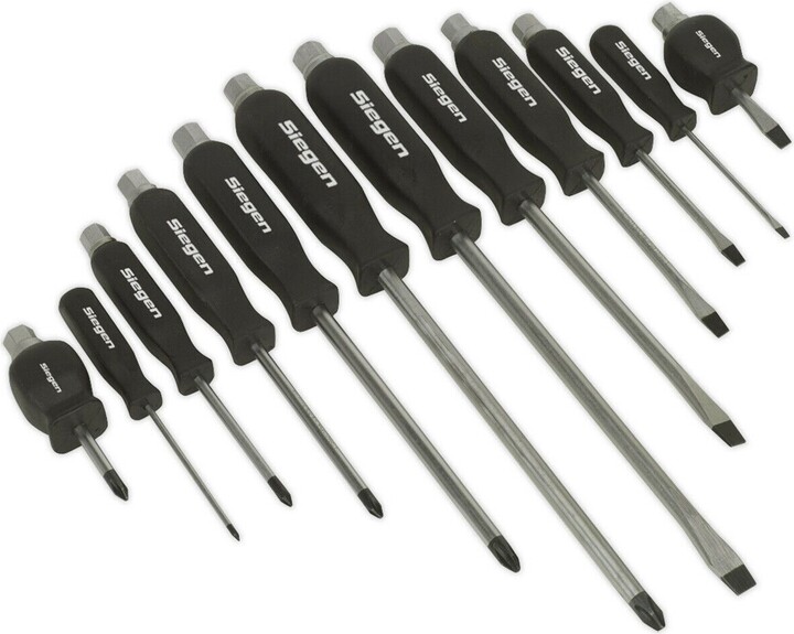 Loops 12 PACK Hammer Through Screwdriver Set - Hardened Steel Hammer ...