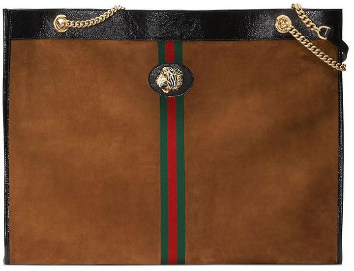 Gucci Maxi Rajah tote - ShopStyle