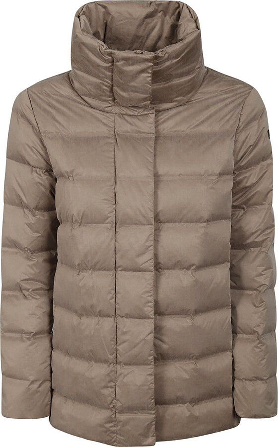 RRD - Roberto Ricci Design Cupro Tubic Wom Jkt - ShopStyle Casual Jackets