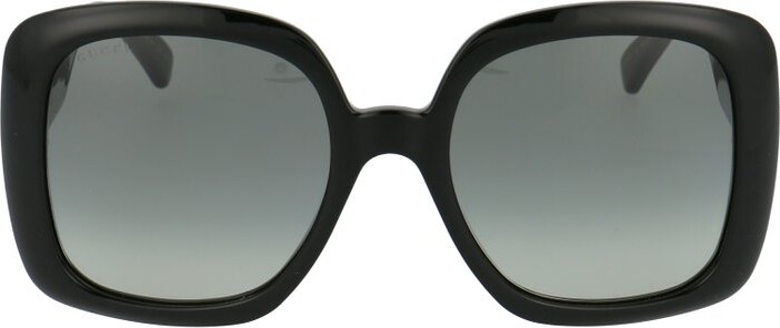 Gucci Eyewear Square Frame Oversized Sunglasses - ShopStyle