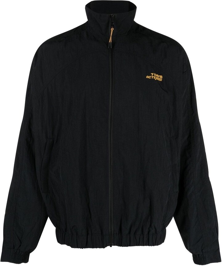 7 DAYS ACTIVE Logo-Print Track Jacket - ShopStyle