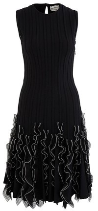 Alexander McQueen Ruffle dress - ShopStyle