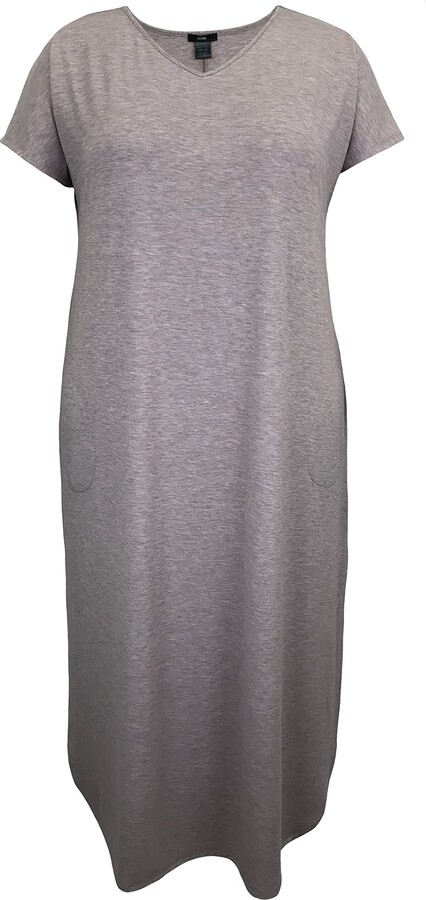 LEEBE Women's Plus Size Maxi Dress (UK 18-36) (4X - ShopStyle