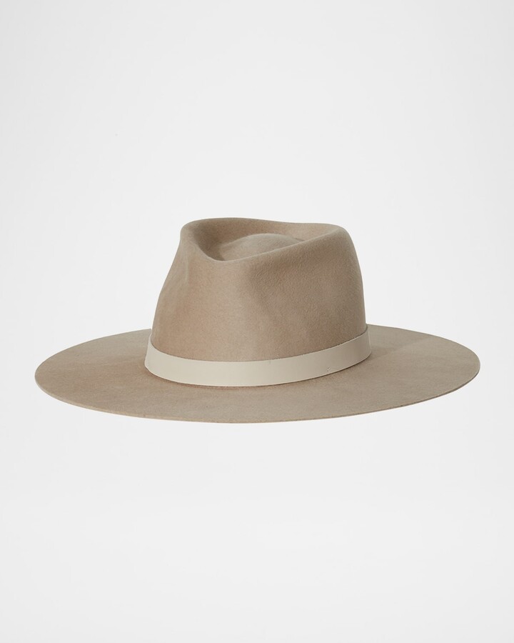 Janessa Leone Cole Merino Wool Fedora Hat - ShopStyle