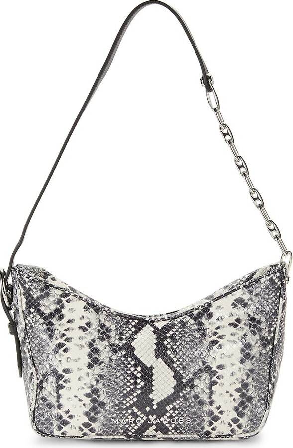 Marc Jacobs Snakeskin Leather Shoulder Bag - ShopStyle