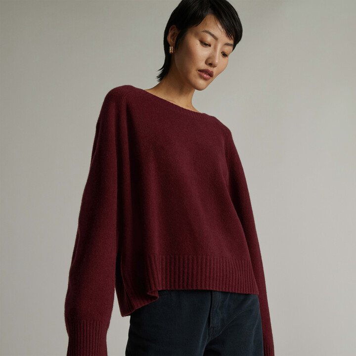 Everlane The Cashmere Boxy Crew - ShopStyle