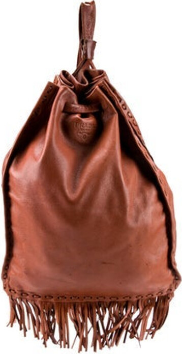 Prada Soft Calf Fringe Backpack - ShopStyle