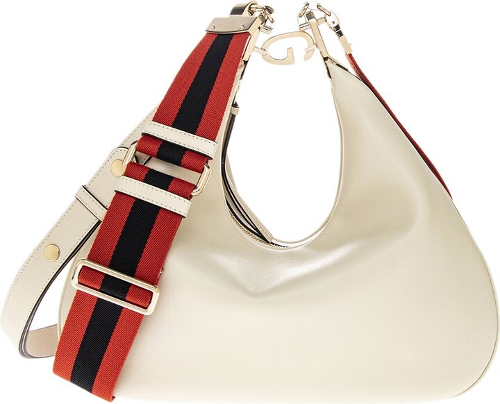 Gucci Attache Large Leather Shoulder Bag - ShopStyle