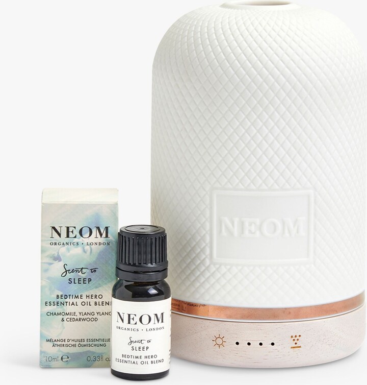 Neom Organics London Wellbeing Pod & Bedtime Hero Essential Oil Blend ...