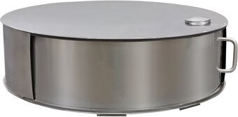 FixtureDisplays 18 X 18 X 5" Stainless Steel Pizza Oven With Pizza ...