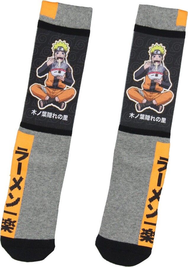 Seven Times Six Naruto Shippuden Socks Anime Manga Men's Ichiraku Ramen ...