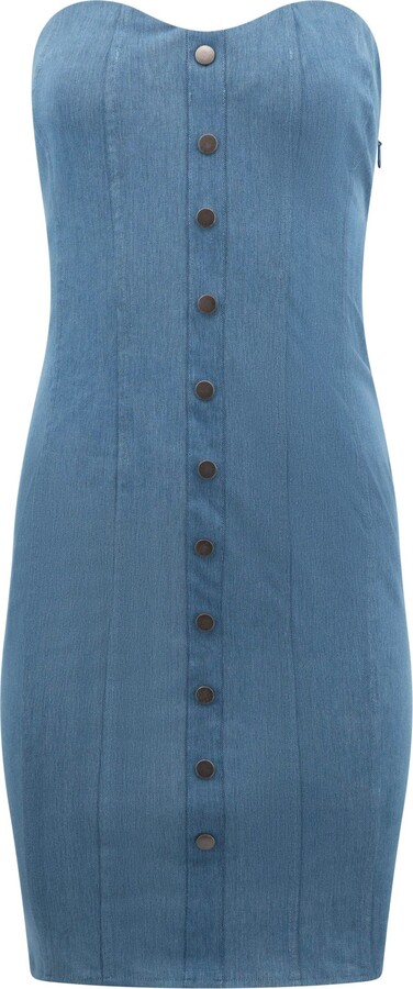 Summer Wren Women's Blue Denim Dress - ShopStyle