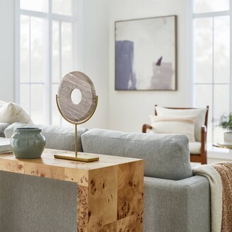 Threshold designed w/Studio McGee Marble Disc Decorative Object ...