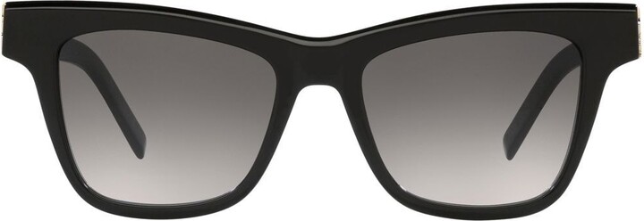Saint Laurent Eyewear SL M106 YSL-plaque square sunglasses - ShopStyle