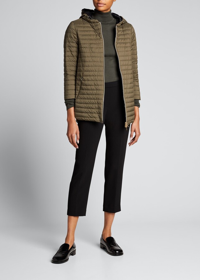 Herno Matte and Shiny Reversible Jacket - ShopStyle Down & Puffer Coats