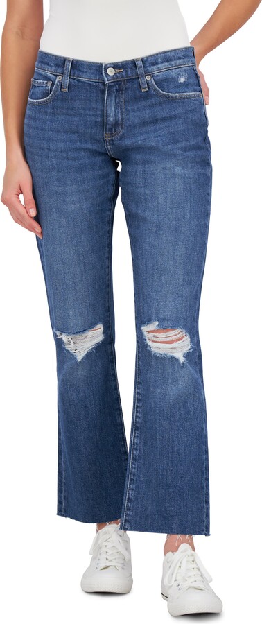 Lucky Brand Easy Rider Ripped Bootcut Jeans - ShopStyle