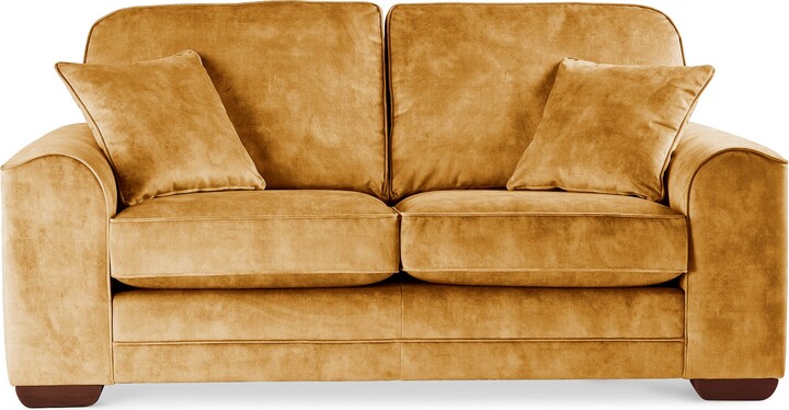 Dunelm Morello 2 Seater Sofa Yellow - ShopStyle