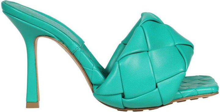 Bottega Veneta Lido Leather Mules - ShopStyle