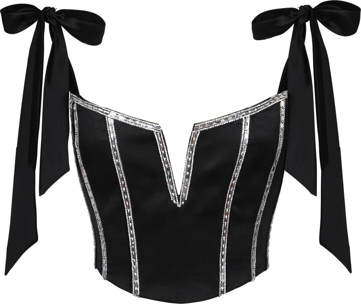 La Musa Glow Corset - ShopStyle Tops