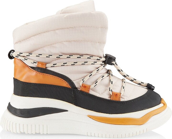 Farm Rio Matelassé Puffy Boots - ShopStyle