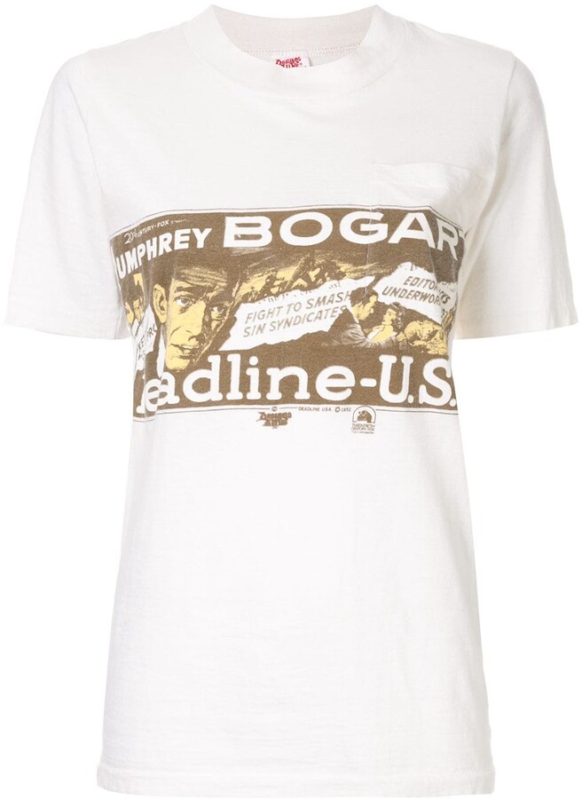 Fake Alpha Vintage 1970s pre-owned Humphrey Bogart T-shirt - ShopStyle