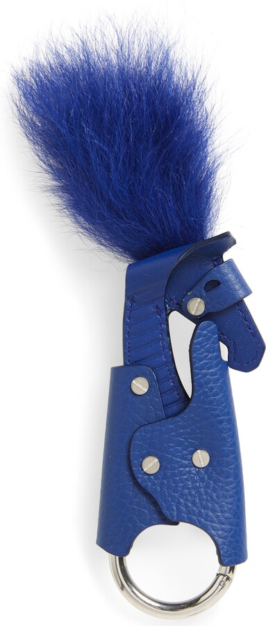 Burberry Horse Genuine Shearling Trim Bag Charm - ShopStyle