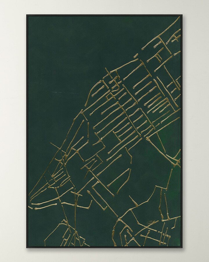 Wendover Art Group 'Concrete Jungle In Green' Wall Art - ShopStyle