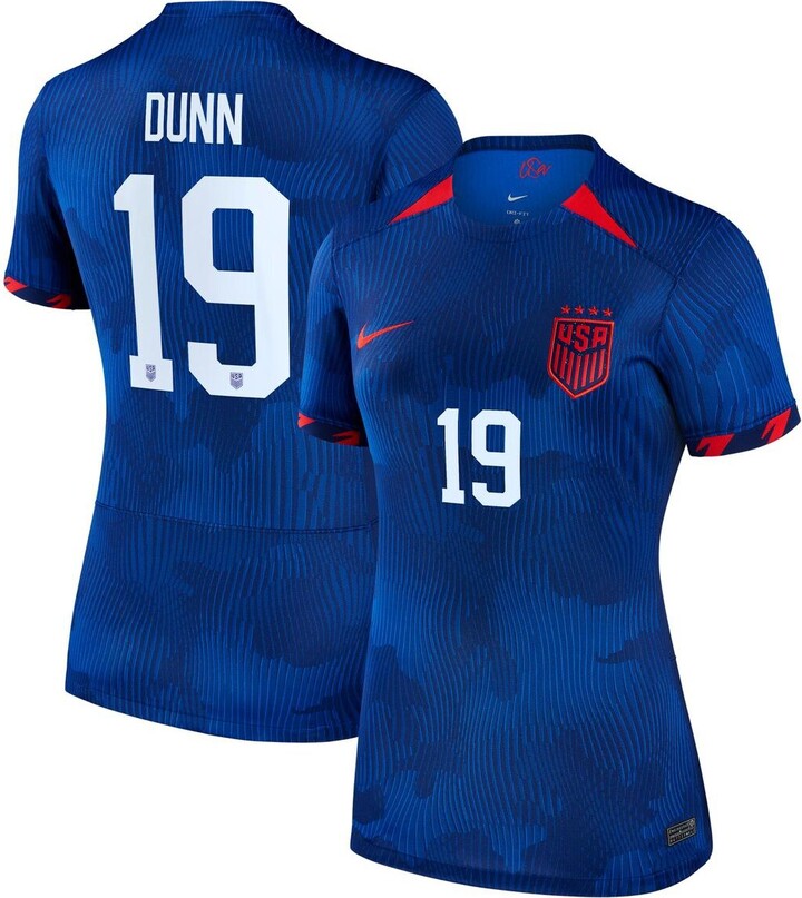 Nike Women's Crystal Dunn Royal Uswnt 2023 Away Replica Jersey ...