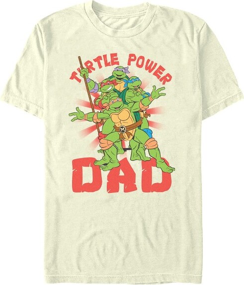Men's Teenage Mutant Ninja Turtles Power Dad Turtle Brothers T-Shirt ...