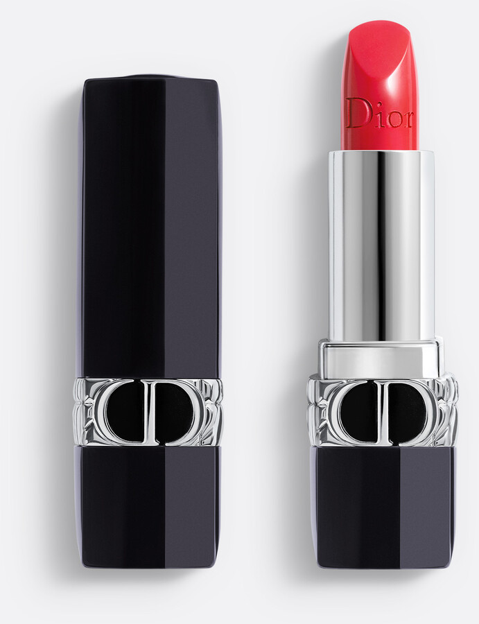 Christian Dior Rouge Refillable Lipstick - 028 Actrice Satin Finish ...