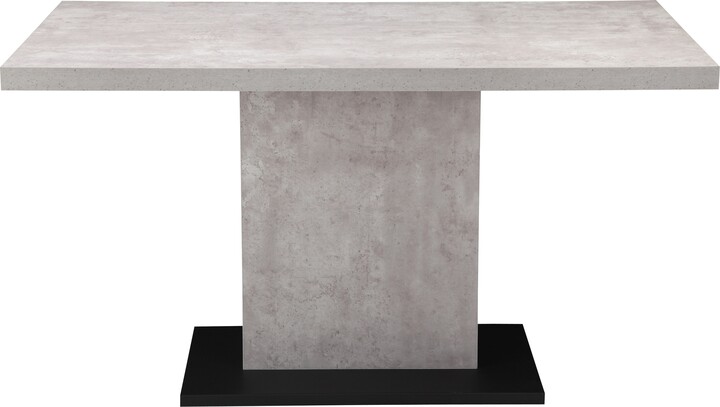 Aurelle Home Modern Concrete Kitchen Table - Antique White - ShopStyle