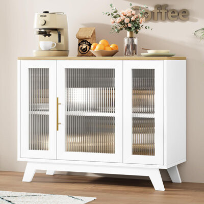 Mercer41 Natilie 36'' Buffet Cabinet with Storage,Buffet Cabinet with ...