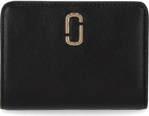 Marc Jacobs The J Marc Mini Compact Black Wallet - ShopStyle