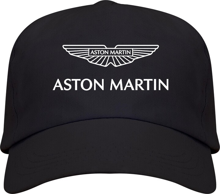 Genérico Black Cap with Aston Martin Logo Man 5 Panels 100 Cotton 340 g ...