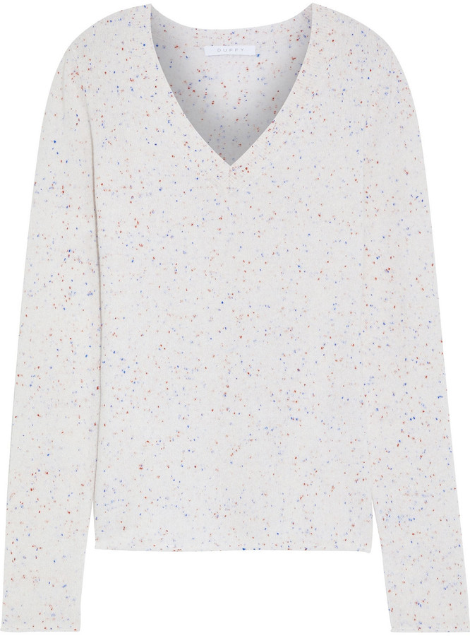DUFFY Donegal Cashmere Sweater - ShopStyle